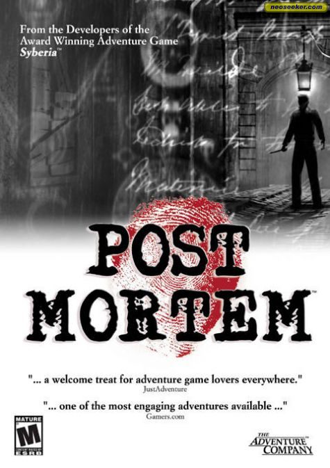 Post Mortem PC Front cover