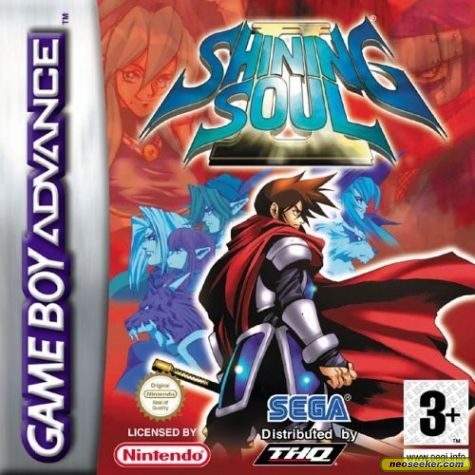 Shining Soul II GBA Front cover
