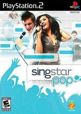 SingStar Pop PS2 Front cover
