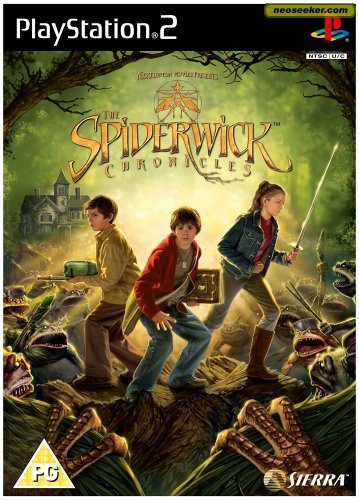 The Spiderwick Chronicles PS2 Front cover