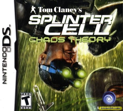 Tom Clancy's Splinter Cell: Chaos Theory DS Front cover