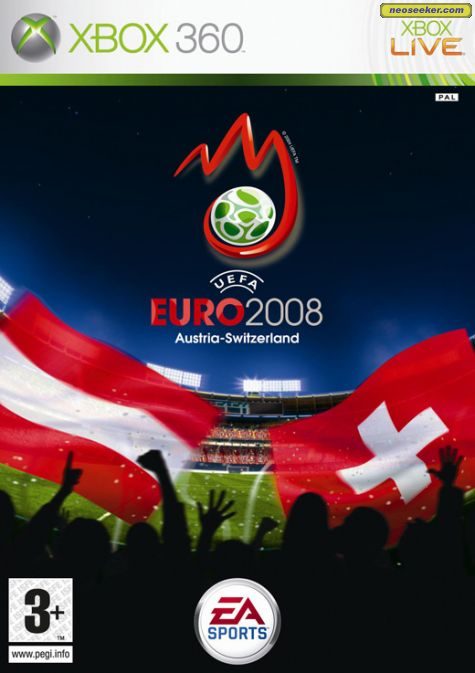 UEFA Euro 2008 XBOX360 Front cover