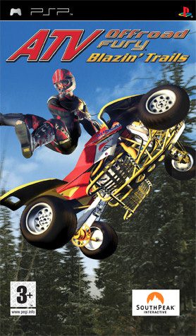 ATV Offroad Fury: Blazin' Trails PSP Front cover