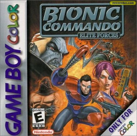 Bionic Commando: Elite Forces GBC Front cover
