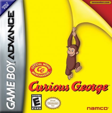 Curious George GBA Front cover