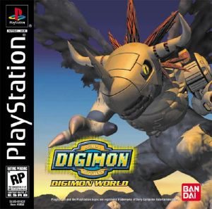 Digimon World PSX Front cover