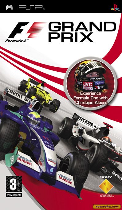 F1 Grand Prix PSP Front cover