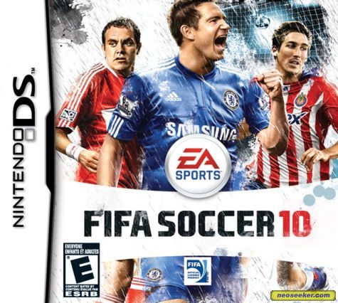 FIFA Soccer 10 DS Front cover
