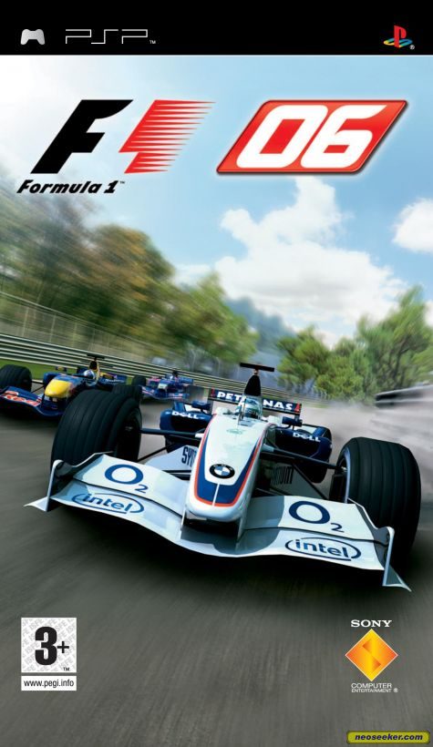 Formula One 06 PSP Front cover