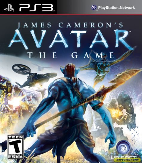 James Cameron's Avatar: The Game PS3 Front cover