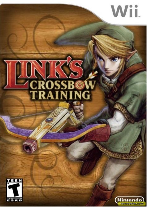 Link's Crossbow Training Wii Front cover