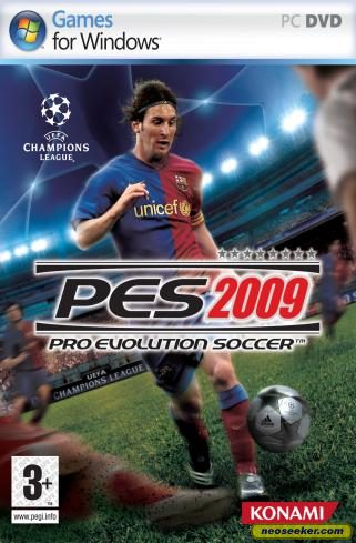 Pro Evolution Soccer 2009 PC Front cover