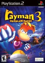 Rayman 3: Hoodlum Havoc PS2 Front cover