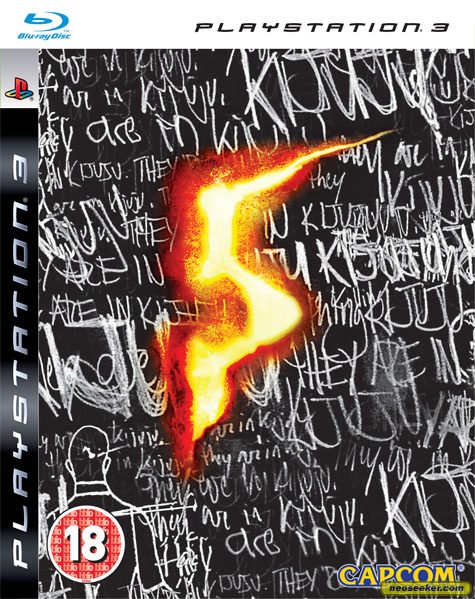 Resident Evil 5 PS3 Front cover