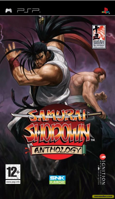 Samurai Shodown Anthology PSP Front cover
