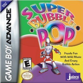 Super Bubble Pop GBA Front cover