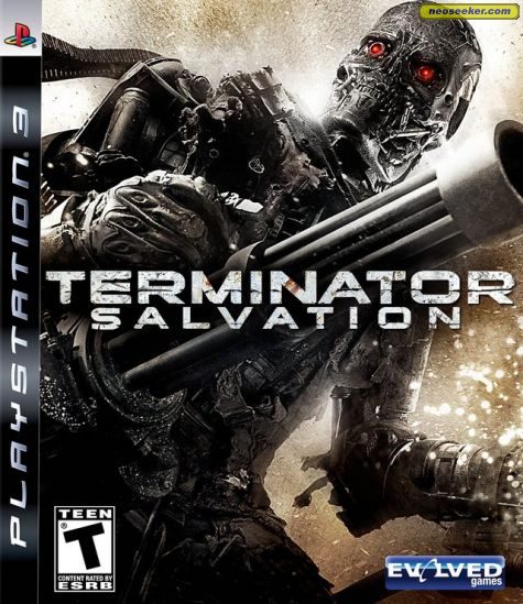 Terminator Salvation PS3 Front cover