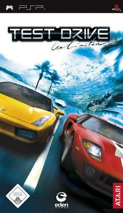 Test Drive: Unlimited PSP Front cover