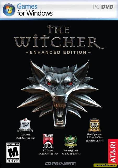 The Witcher: Enhanced Edition PC Front cover