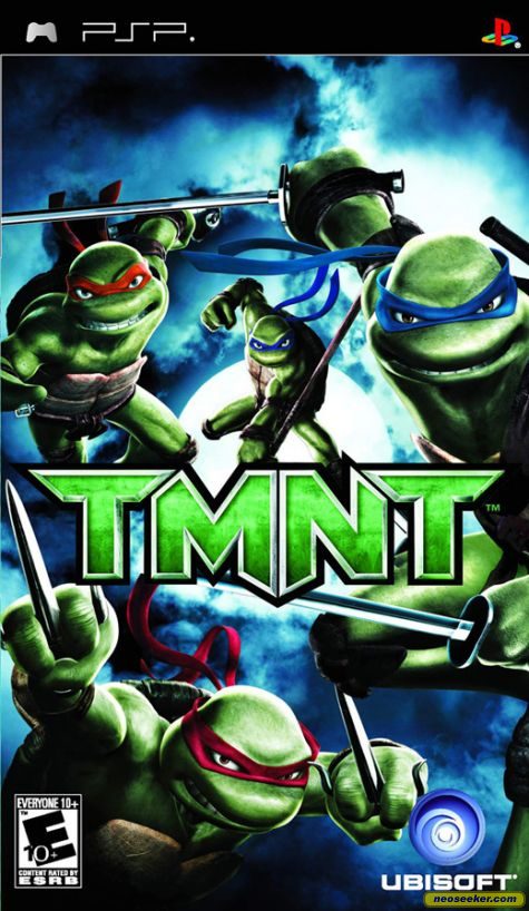 TMNT PSP Front cover