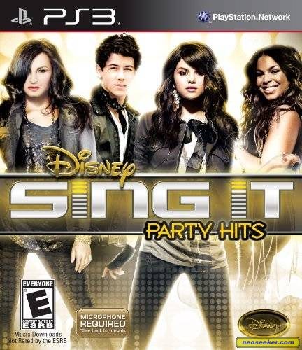 Disney Sing It: Party Hits PS3 Front cover