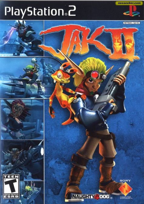 Jak II PS2 Front cover