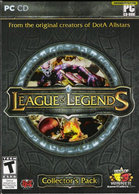 League of Legends PC Front cover