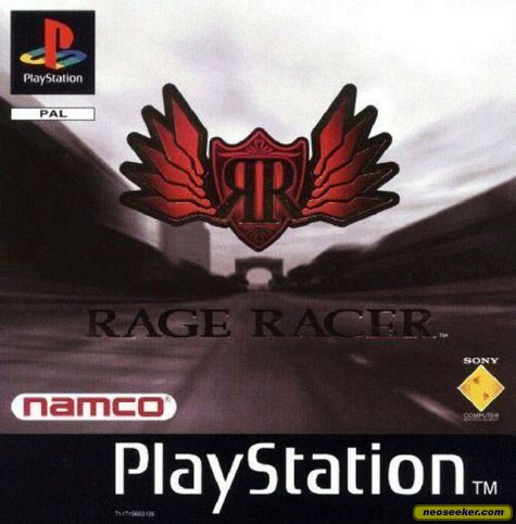 Rage Racer PSX Front cover