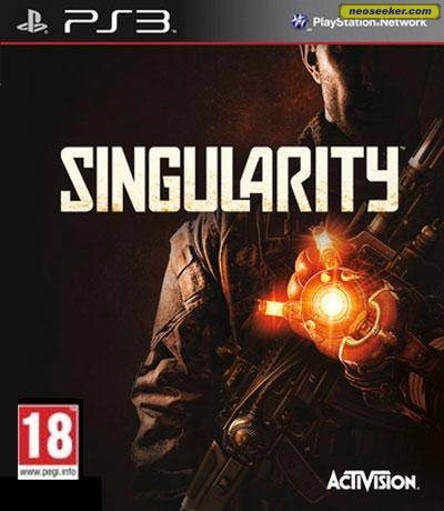 Singularity PS3 Front cover