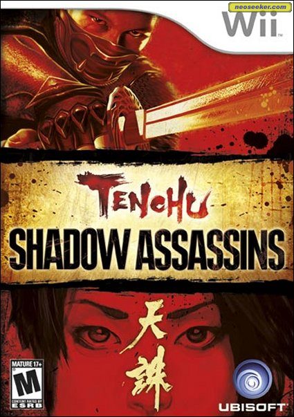 Tenchu: Shadow Assassins Wii Front cover