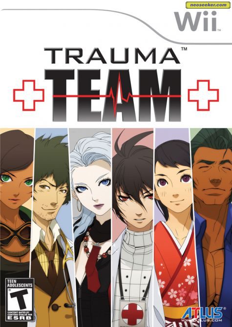 Trauma Team Wii Front cover