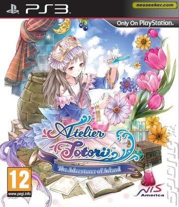 Atelier Totori: The Adventurer of Arland PS3 Front cover