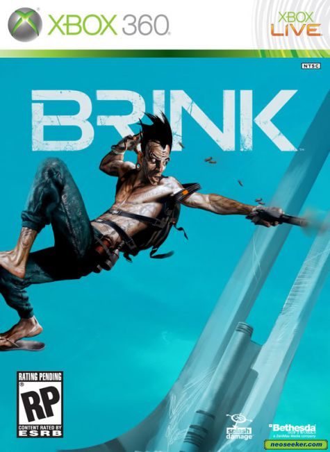 BRINK XBOX360 Front cover