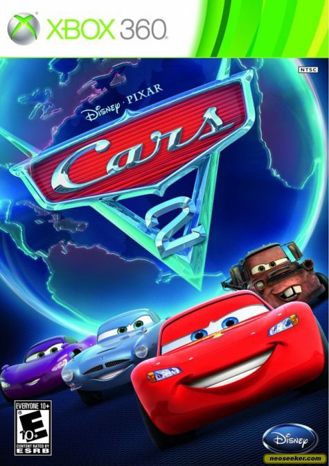 Cars 2: The Video Game XBOX360 Front cover