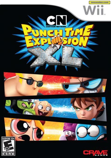 Cartoon Network: Punch Time Explosion XL Wii Front cover