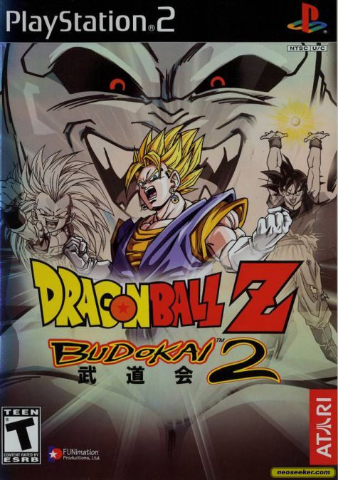 Dragon Ball Z: Budokai 2 PS2 Front cover