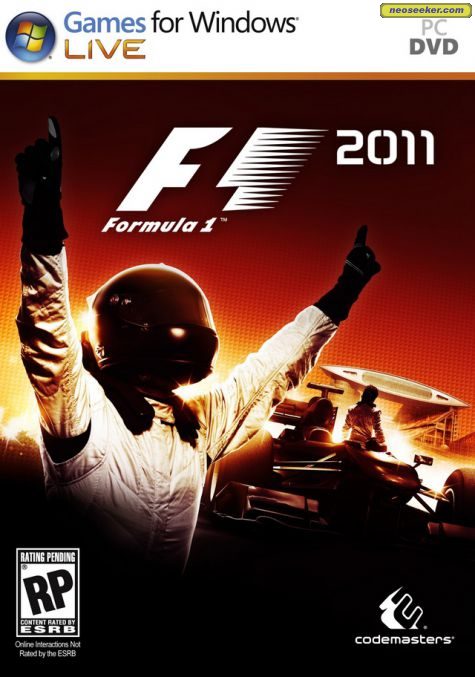 F1 2011 PC Front cover