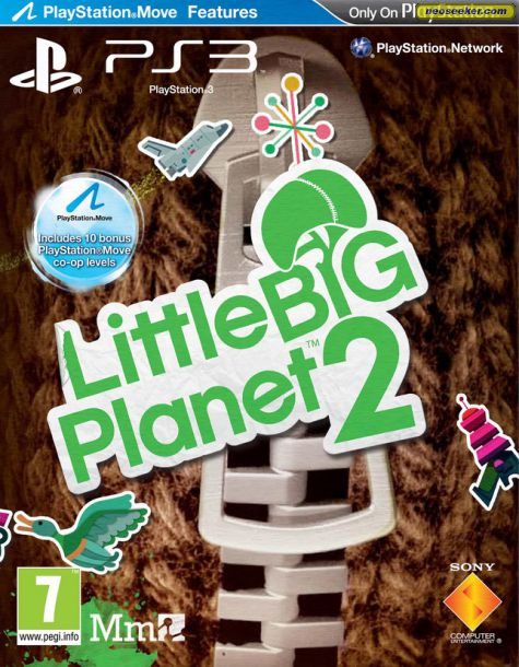 LittleBigPlanet 2 PS3 Front cover