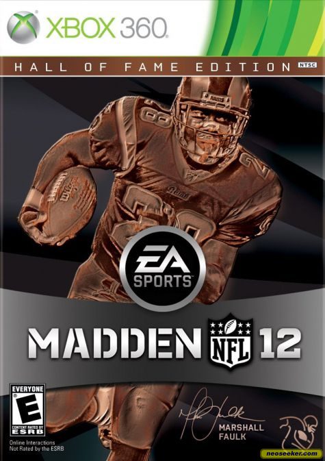 Madden NFL 12 XBOX360 Front cover