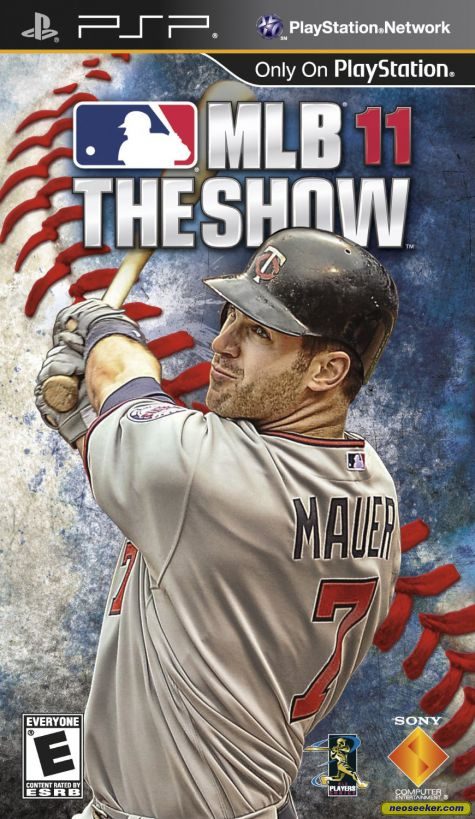 MLB 11: The Show PSP Front cover