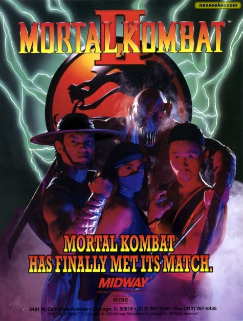 Mortal Kombat II PC Front cover