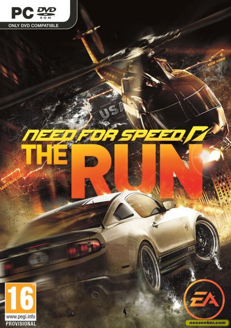 Need for Speed: The Run PC Front cover