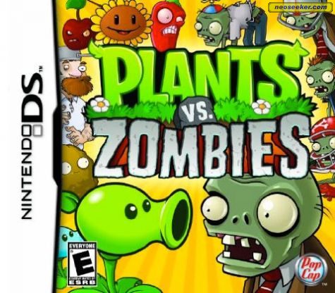Plants vs. Zombies DS Front cover
