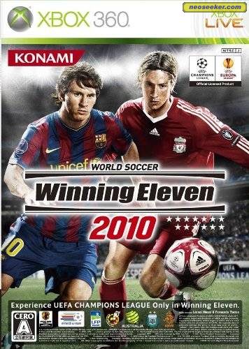 Pro Evolution Soccer 2010 XBOX360 Front cover