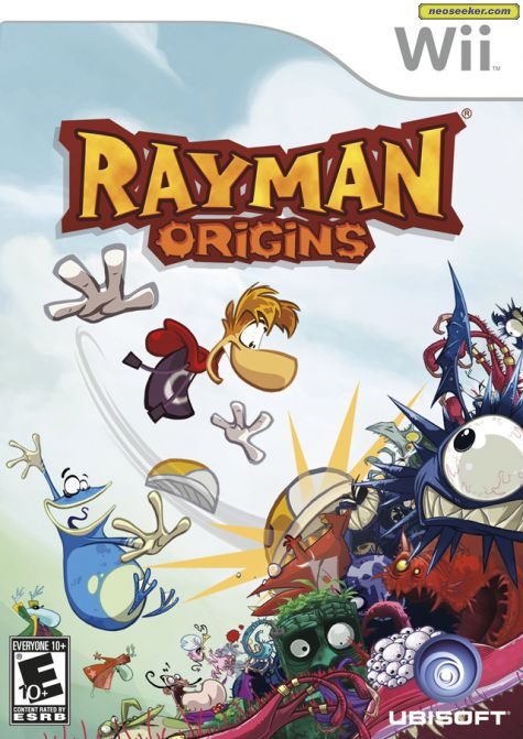 Rayman Origins Wii Front cover