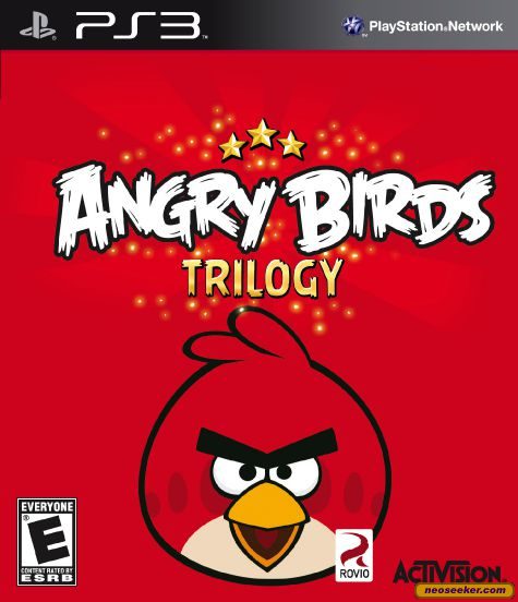 Angry Birds Trilogy PS3 Front cover
