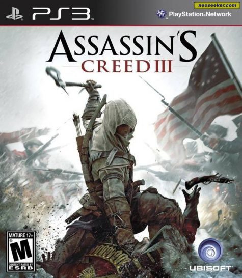 Assassin's Creed III PS3 Front cover