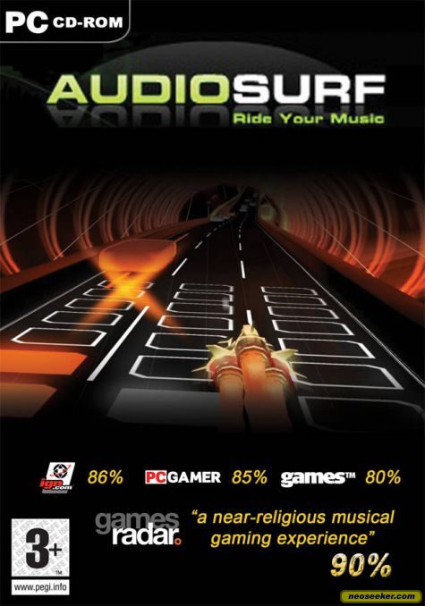Audiosurf PC Front cover