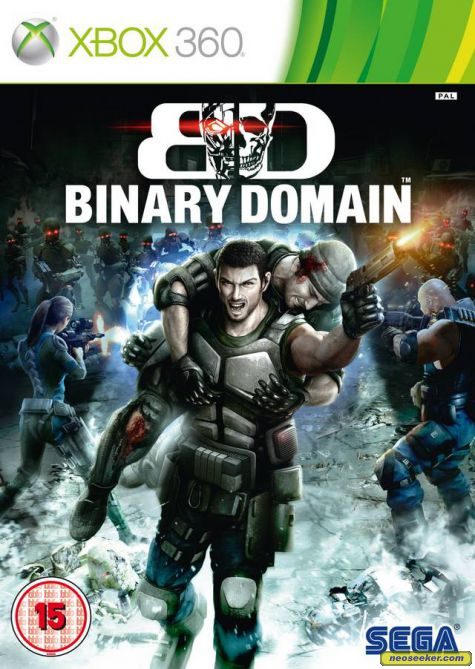 Binary Domain XBOX360 Front cover