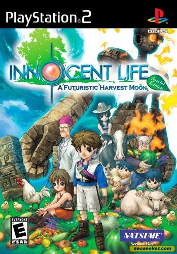 Innocent Life: A Futuristic Harvest Moon Special Edition PS2 Front cover